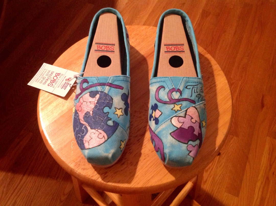 Autism Awareness Shoes - Etsy