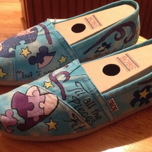 Autism Awareness Shoes - Etsy