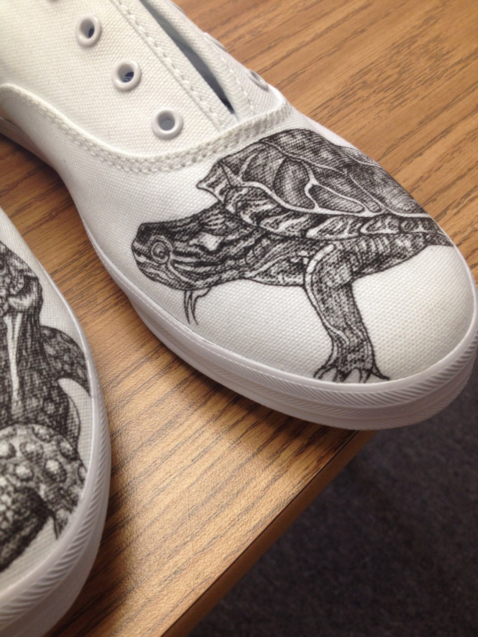 Nautical Beach Sea Turtle Shoes | Etsy