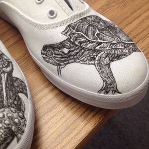 Nautical Beach Sea Turtle Shoes - Etsy