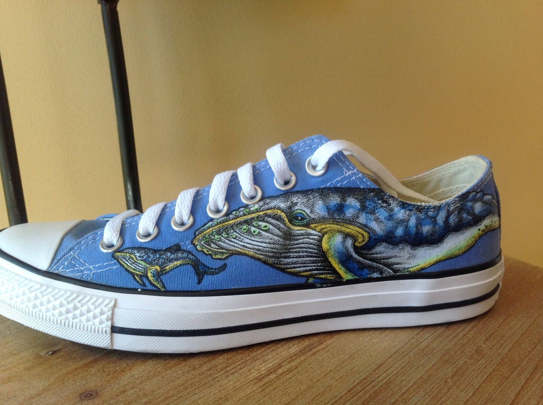 Ocean Themed Converse Shoes - Etsy