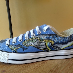Ocean Themed Converse Shoes - Etsy