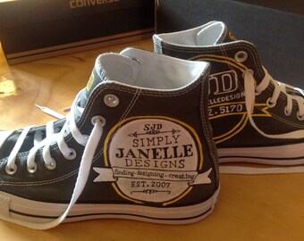 Octopus Converse Custom Shoes - Etsy