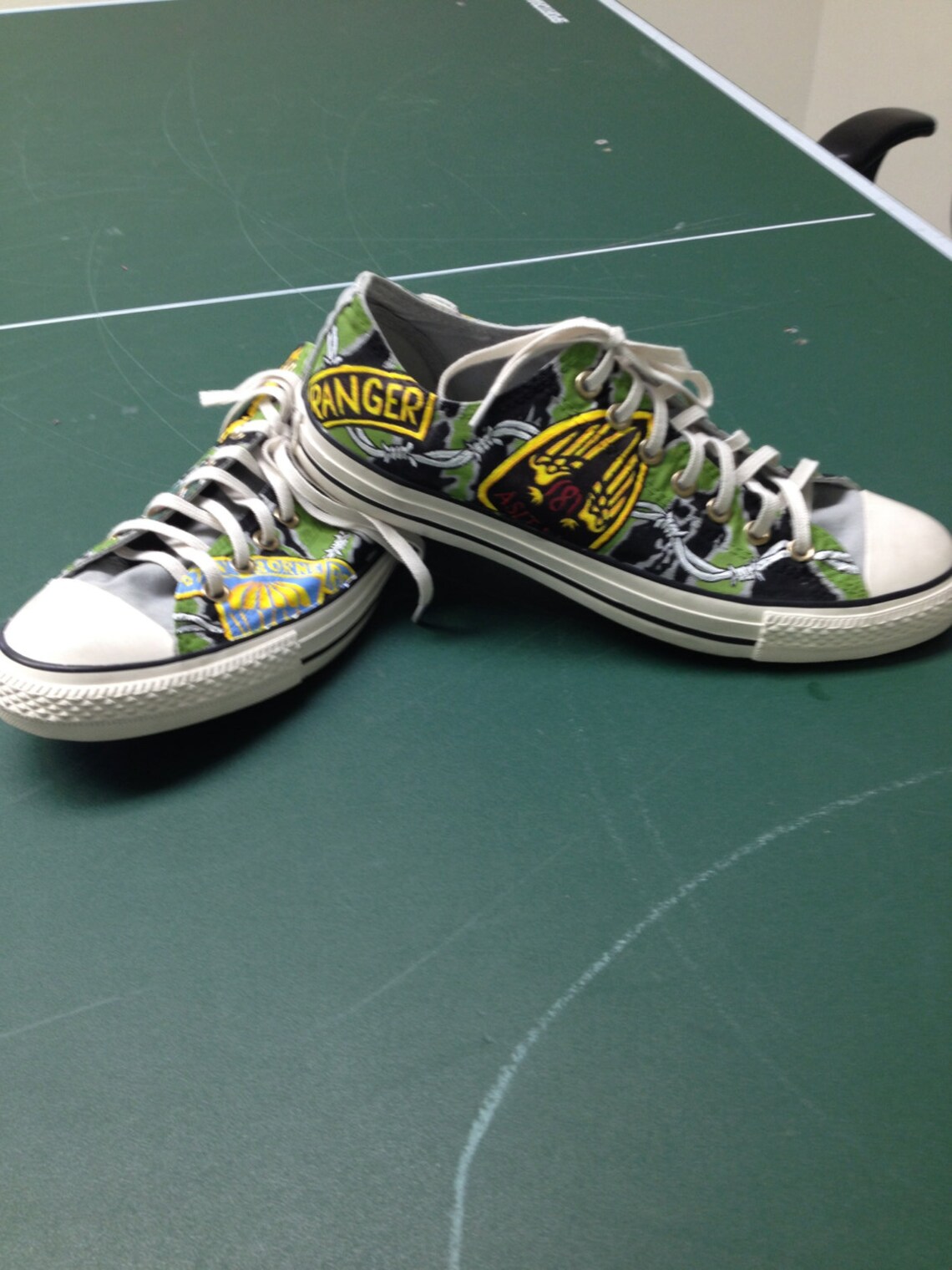 Military Converse Shoes | Etsy