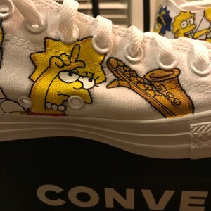 Simpson’s Inspired Custom Shoes - Etsy
