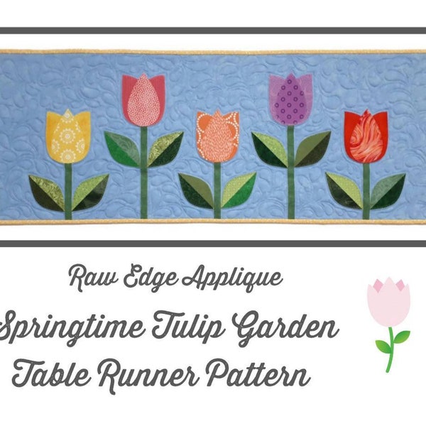 Tulip Table Runner - Etsy