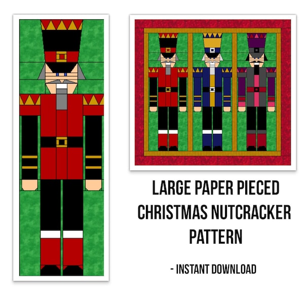 Nutcracker Quilt Pattern - Etsy