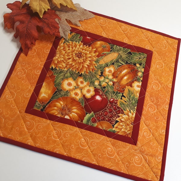 Quilted Candle Mat - Etsy