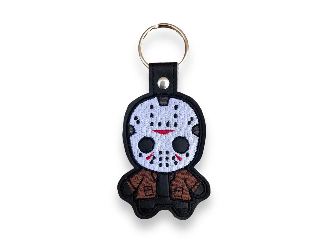 Hockey Mask Killer Keychain - Etsy