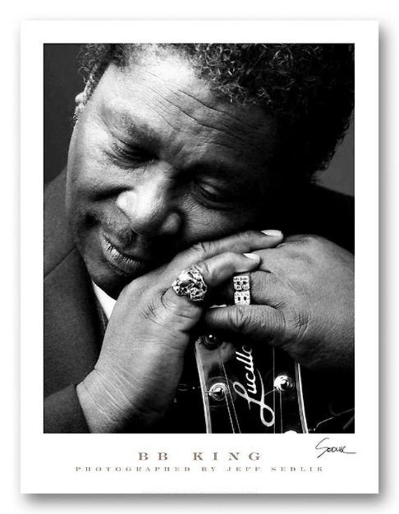 BB King Special Edition Poster SIGNED by Photographer | Etsy