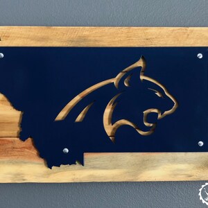 Montana State University Bobcat - Etsy