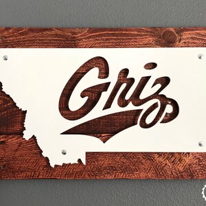 University of Montana - GRIZ - Etsy