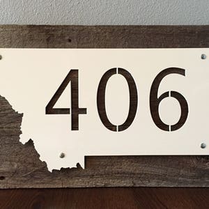 Montana Metal 406 Block - Etsy