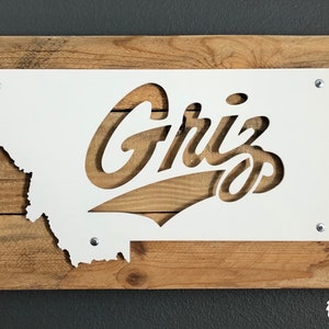University of Montana GRIZ - Etsy