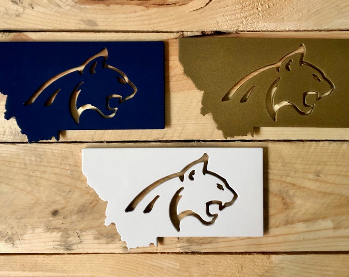 Montana State University - Bobcat Magnet - Etsy