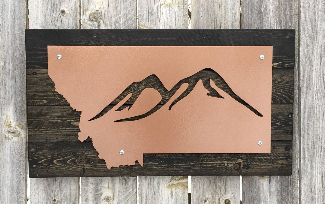 Montana Metal Mountains - Etsy