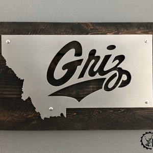 University of Montana GRIZ - Etsy