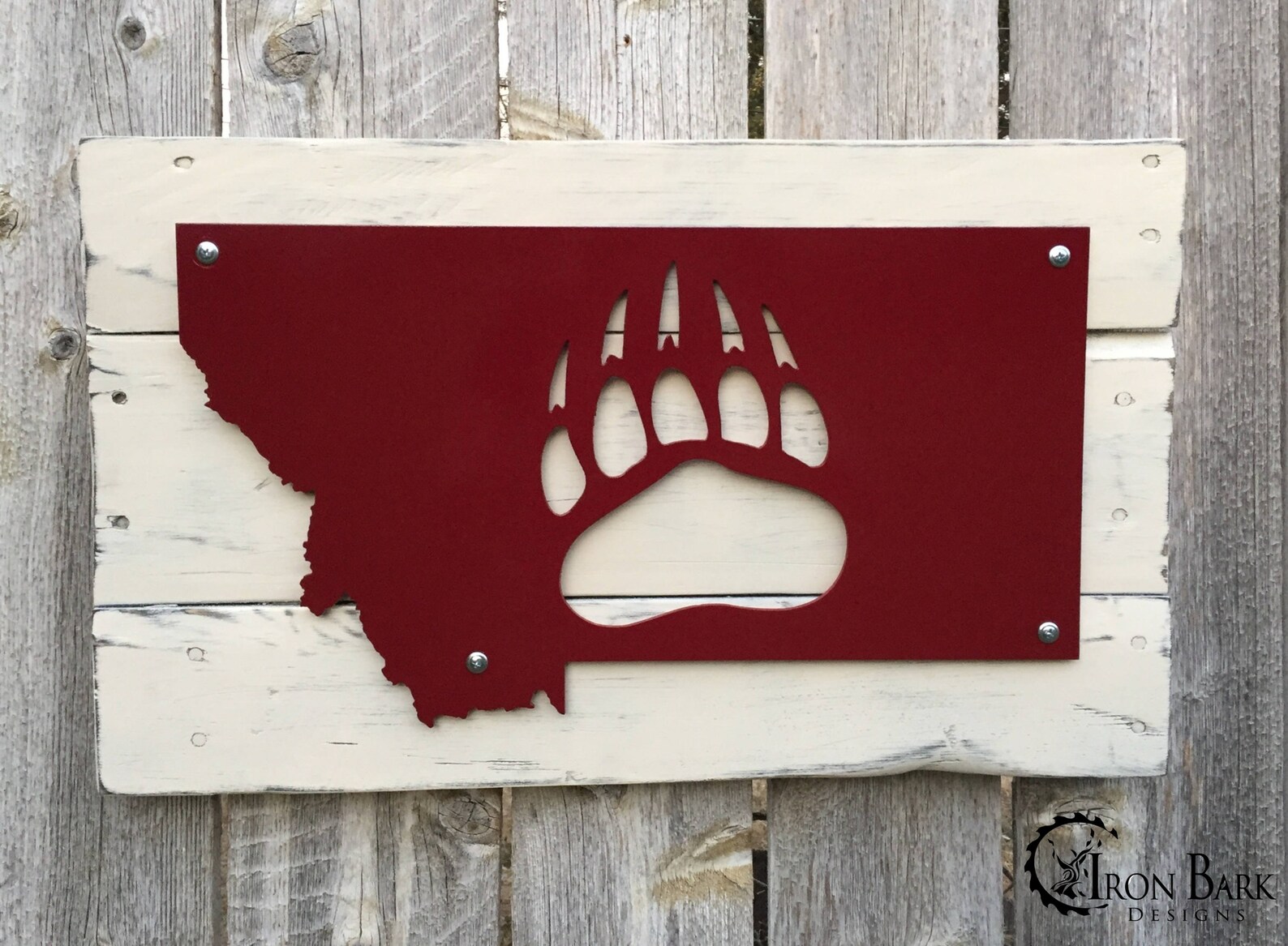 University of Montana - Griz Paw - Etsy