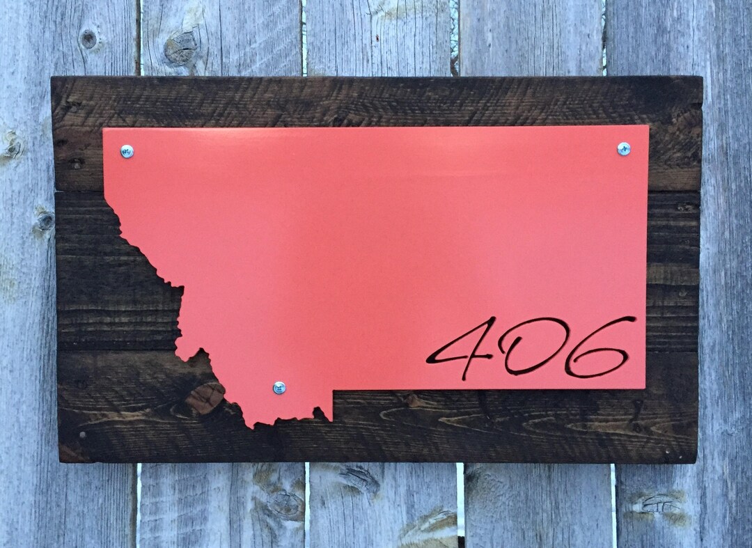 Montana Metal 406 Cursive - Etsy