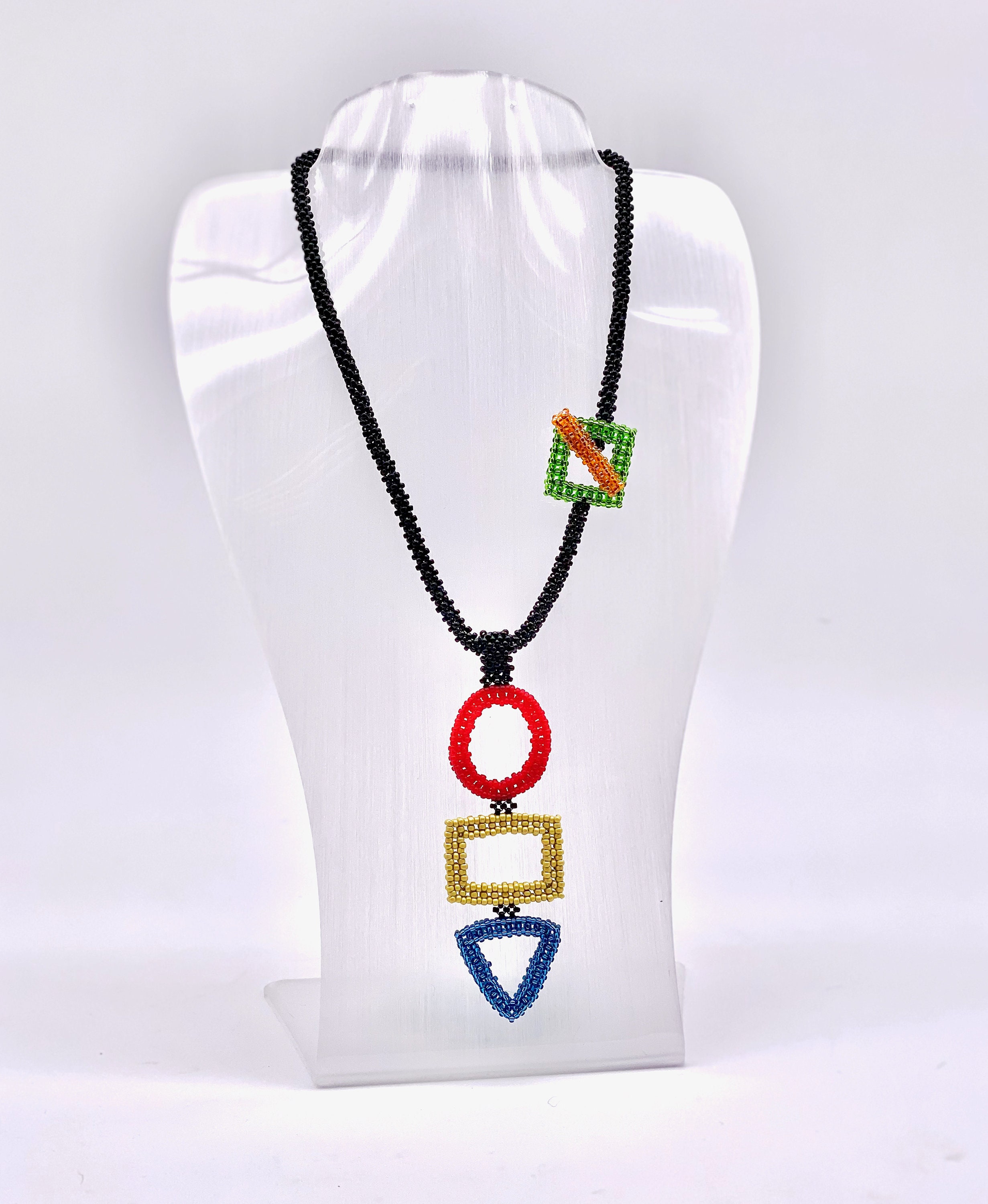 Crazy Shapes! PDF Beadweaving Pattern Cubic Right Angle Weave (CRAW ...