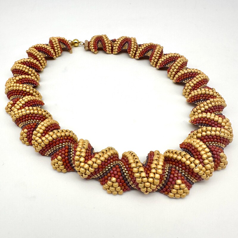 Zig Zag Necklace - Etsy