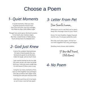 Your Pet Memorial Portrait | Custom Personalized Wall Art | Loss Grief ...