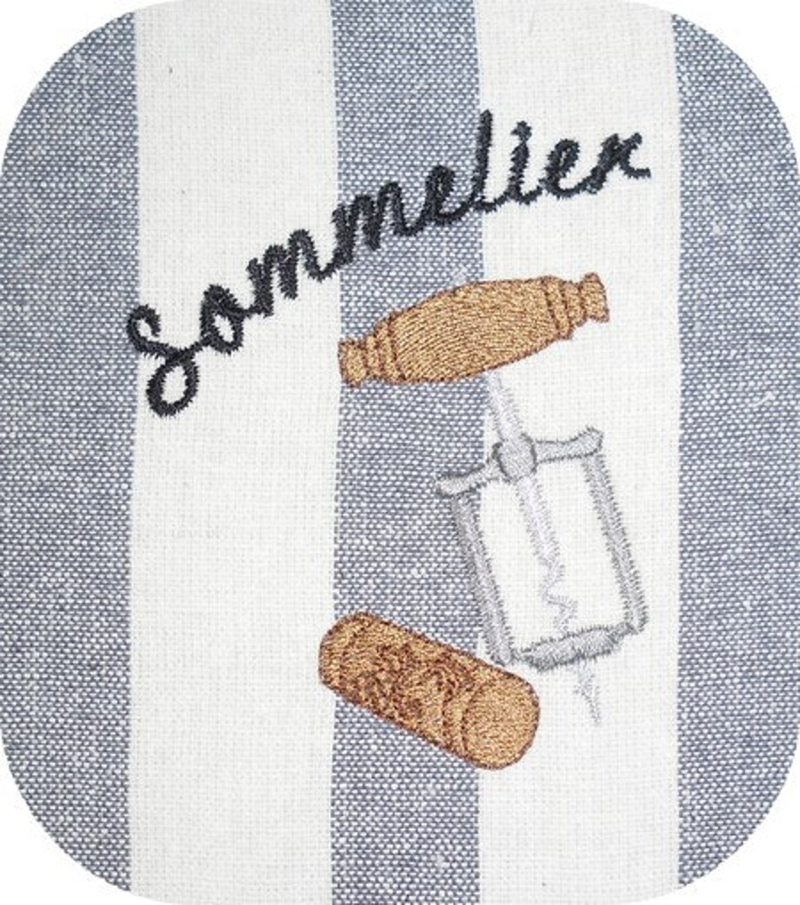 Instant Download Machine Embroidery Corkscrew | Etsy