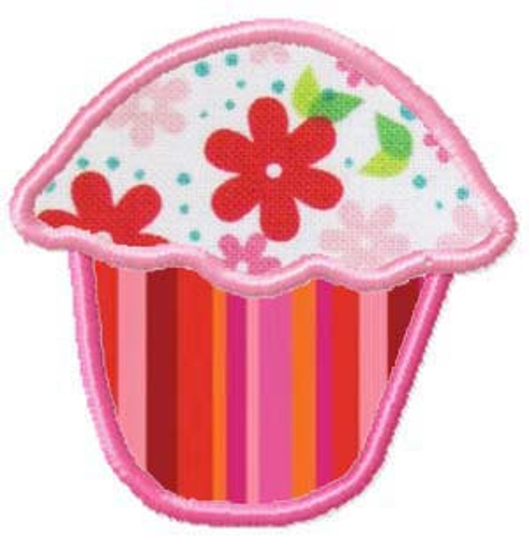Instant Download Muffin Embroidery Design Applique - Etsy