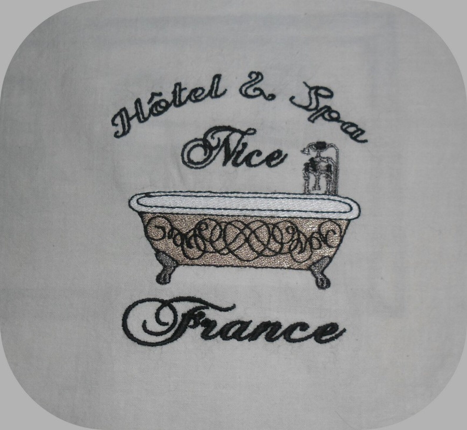 Instant Download Embroidery Design Hotel Bath an Spa - Etsy