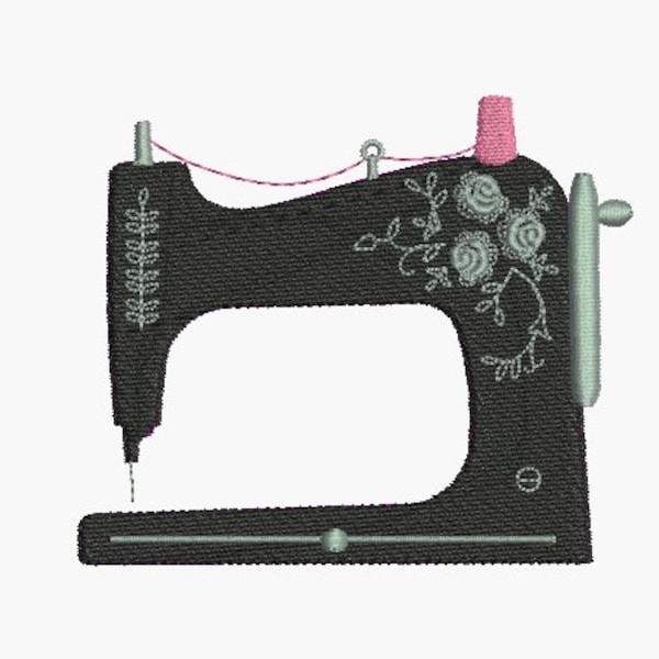 Embroidery Design of a Sewing Machine - Etsy
