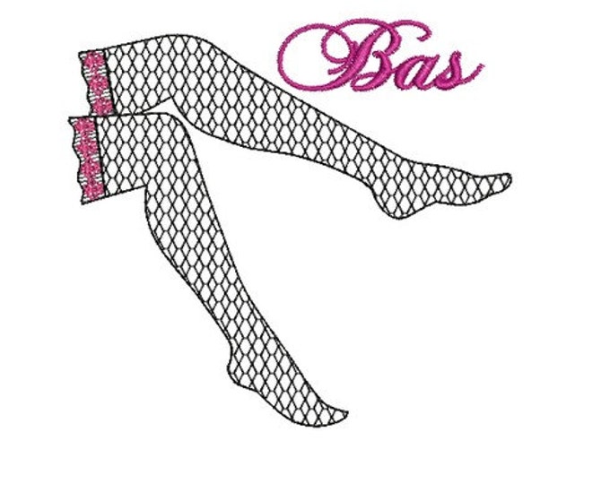 Instant Download Embroidery Design Lingerie Tights - Etsy