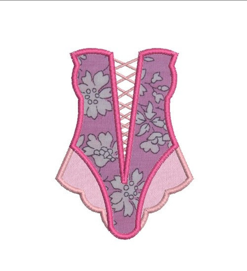 Instant Download Machine Embroidery Design Applique Body - Etsy