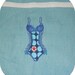 Instant Download Machine Embroidery Applique Swimsuit Woman - Etsy