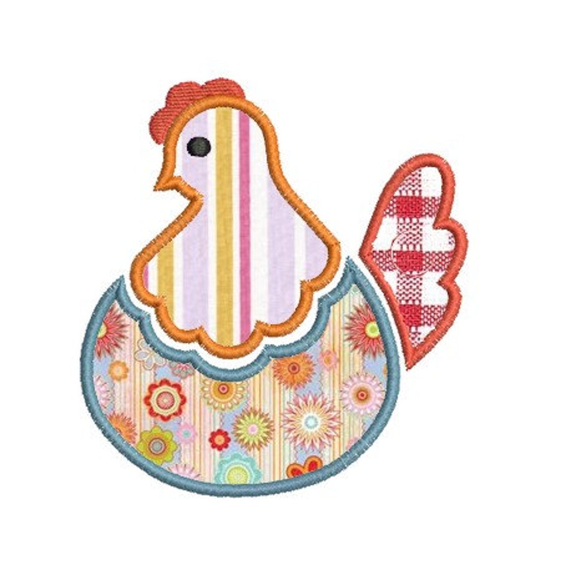Instant Download Machine Embroidery Hen Applique - Etsy