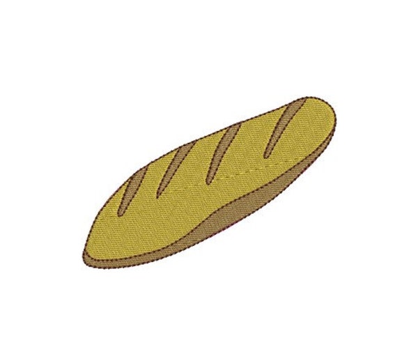 Instant Download Machine Embroidery Bread French Style | Etsy