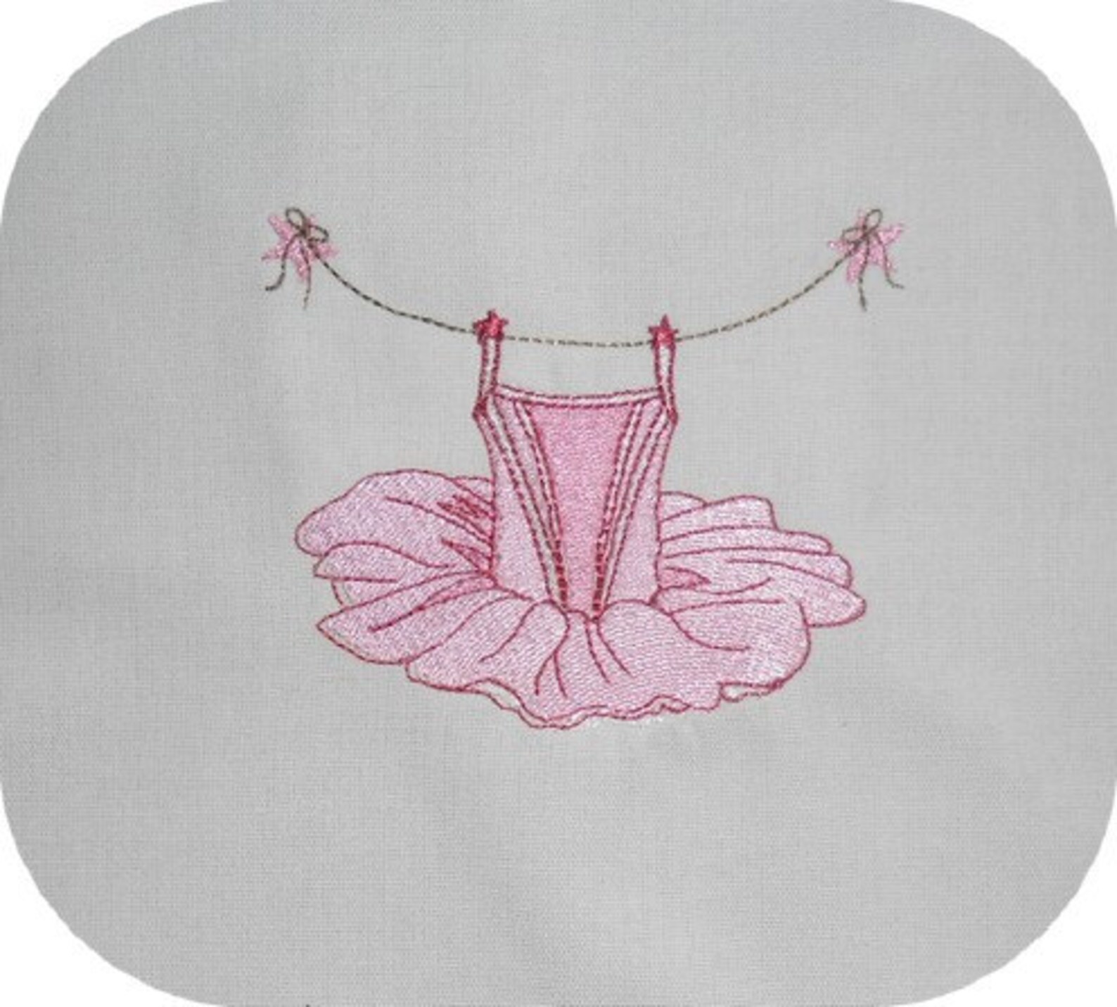 Instant Download Embroidery Design Tutu or Leotard - Etsy