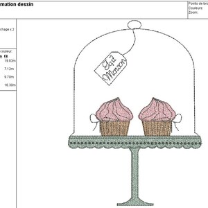 Instant Download Machine Embroidery Design Pastries - Etsy