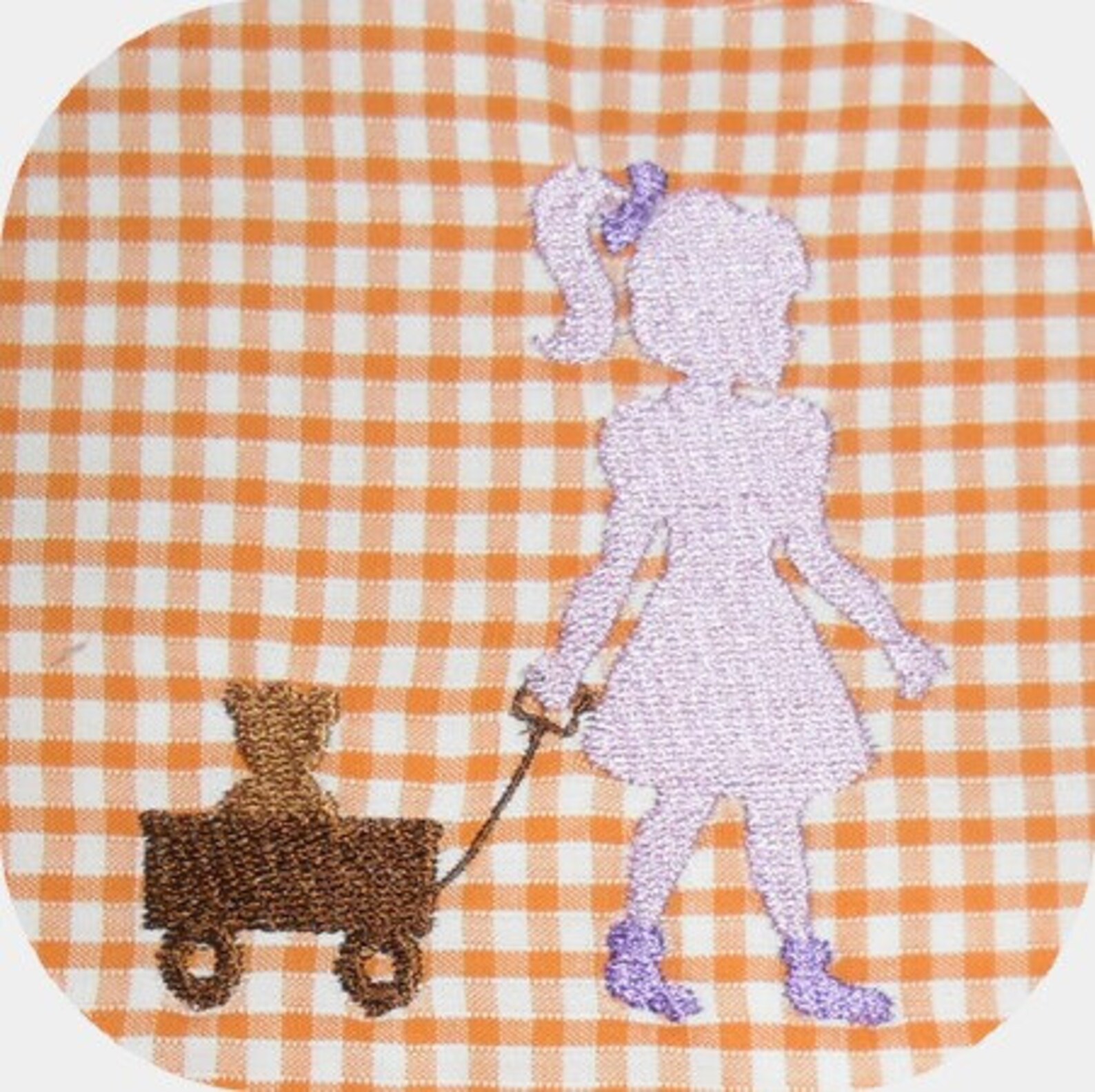 Instant Download Machine Embroidery Design Silhouette Girl Walking His ...