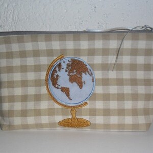 Instant Download Machine Embroidery World Map Globe - Etsy