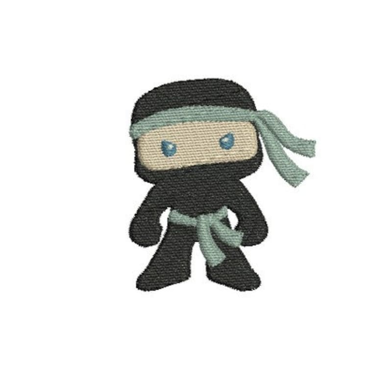 Ninja Applique - Etsy
