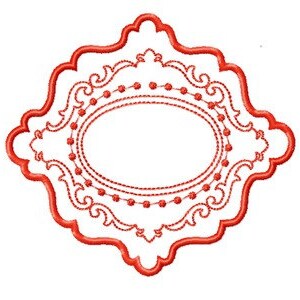 Instant Download Machine Embroidery Frame Border - Etsy