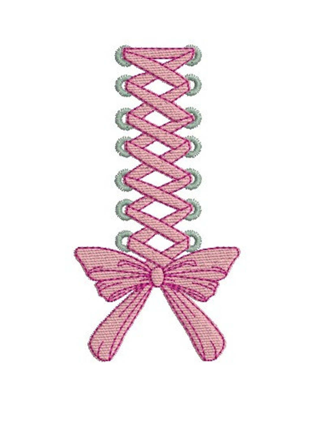 Instant Download Machine Embroidery Design Laced Tape - Etsy