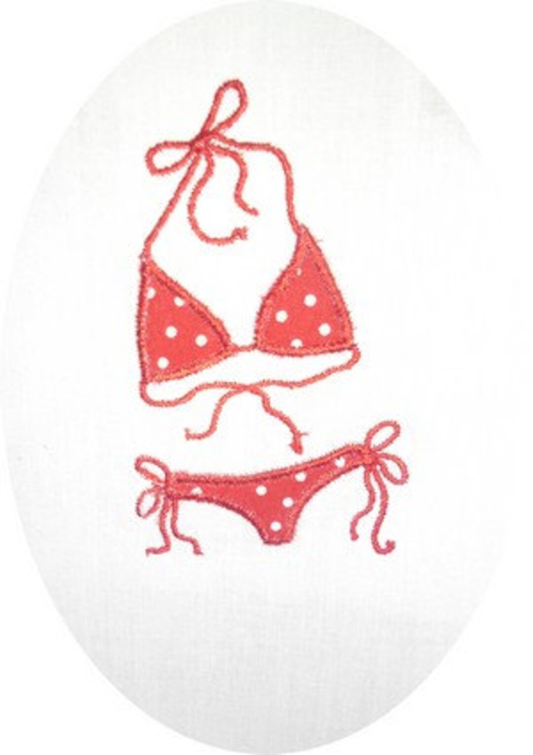 Instant Download Embroidery Design Applique Bikini Swimsuit - Etsy