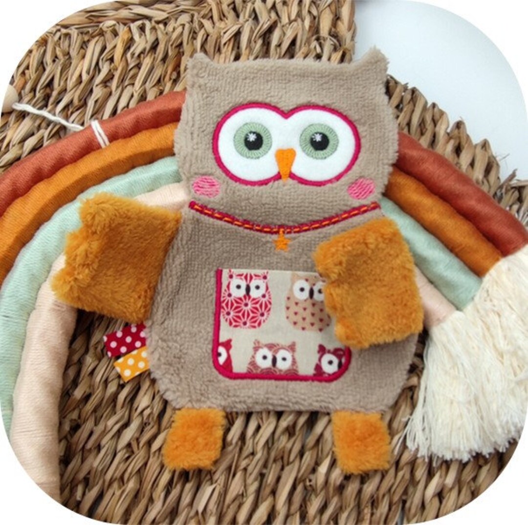 Motif De Broderie Machine Doudou Chouette Tout Dans Le Cadre - Etsy