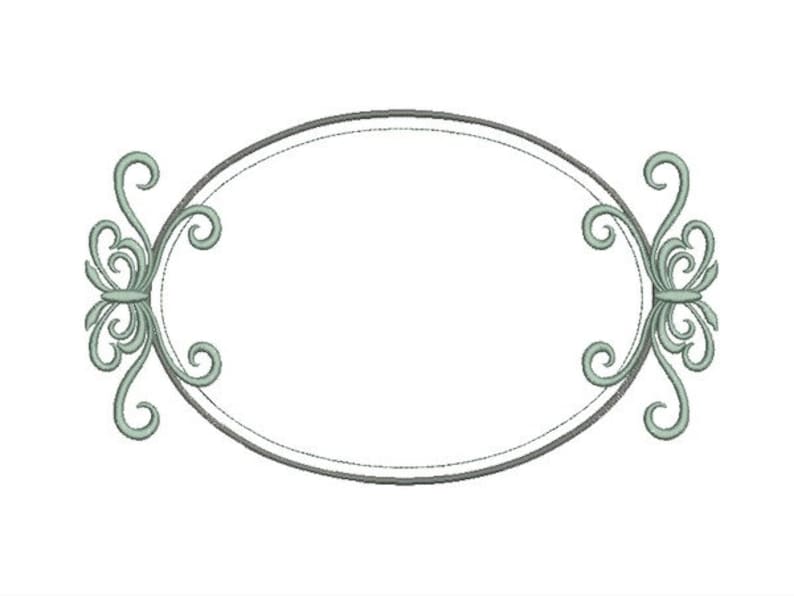 Instant Download Embroidery Applique Frame Valentine - Etsy