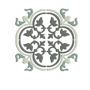 Instant Download Machine Embroidery Cement Tile - Etsy