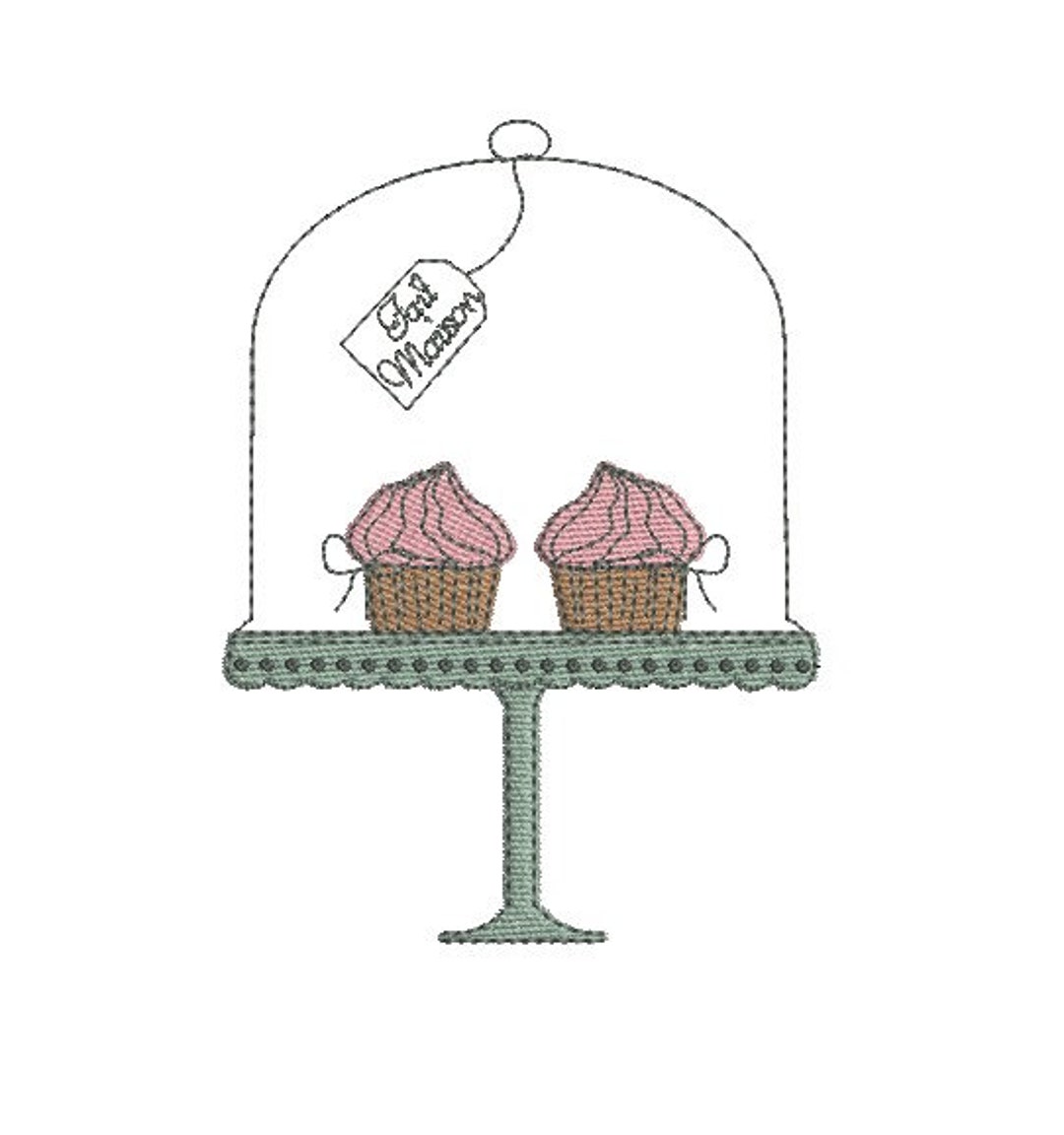 Instant Download Machine Embroidery Design Pastries - Etsy