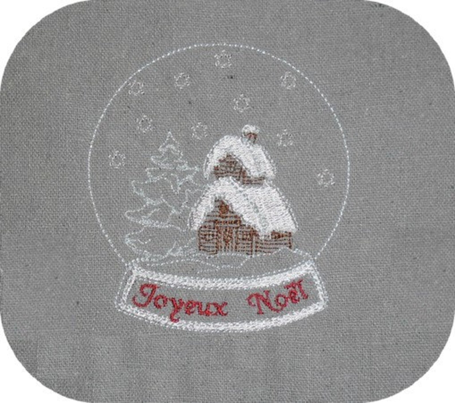 Instant Download Snowball Christmas Customizable Embroidery - Etsy UK