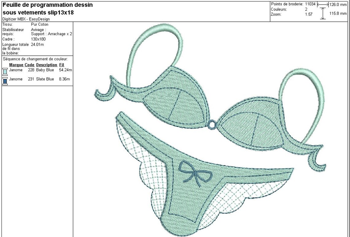 Instant download Machine Embroidery design Bra and panties | Etsy