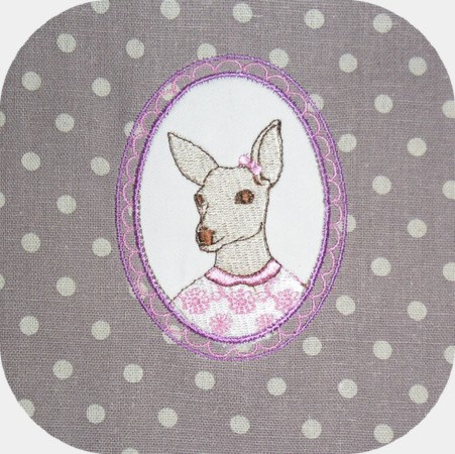 Instant Download Embroidery Design Frame Deer - Etsy
